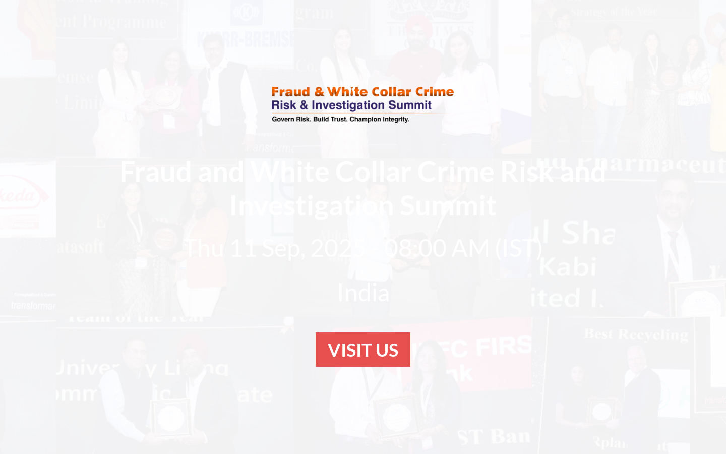 Fraud and White Collar Crime Risk and Investigation Summit